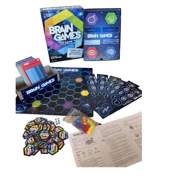 Games | Buffalo Games National Geographic Brain Games Board Game ...